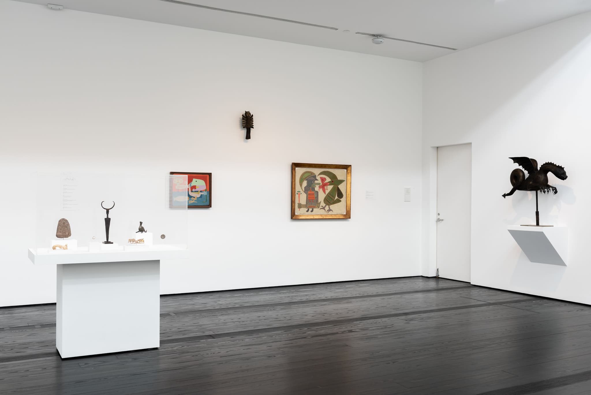 Takis, Greek, active in France, 1925 - 2019 - Standing Woman with Horns ...